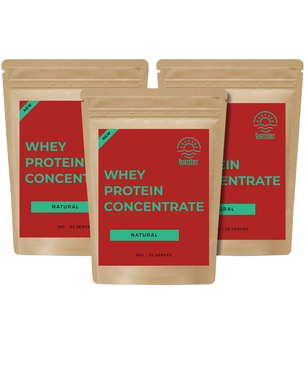 WPC 3kg Bundle | Whey Protein Concentrate Bulk Protein Powder – Banter ...