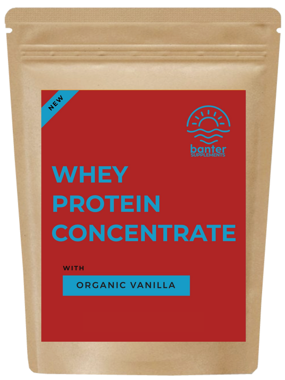 WPC Vanilla | Natural Whey Protein Concentrate – Banter Supplements