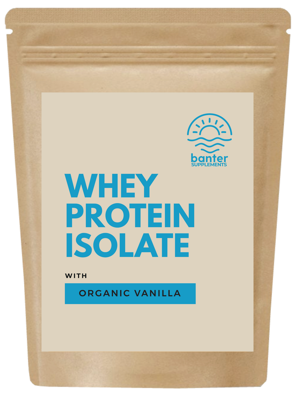Organic Vanilla WPI | Whey Protein Isolate – Banter Supplements
