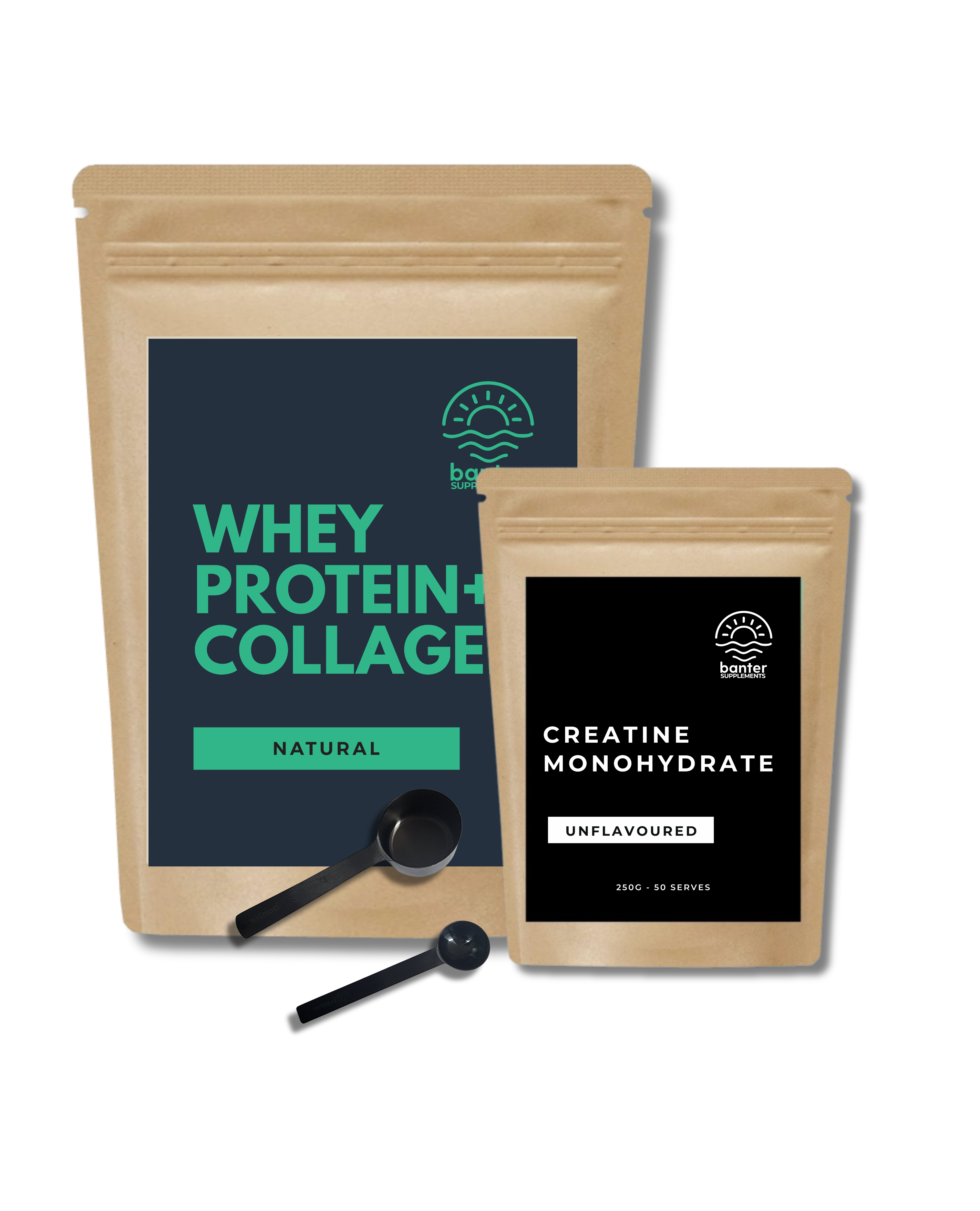 Whey Protein + Collagen Starter Pack | Banter Supplements